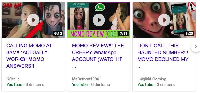 O co chodzi z Momo? Postać jak z japońskiego horroru straszy w ...